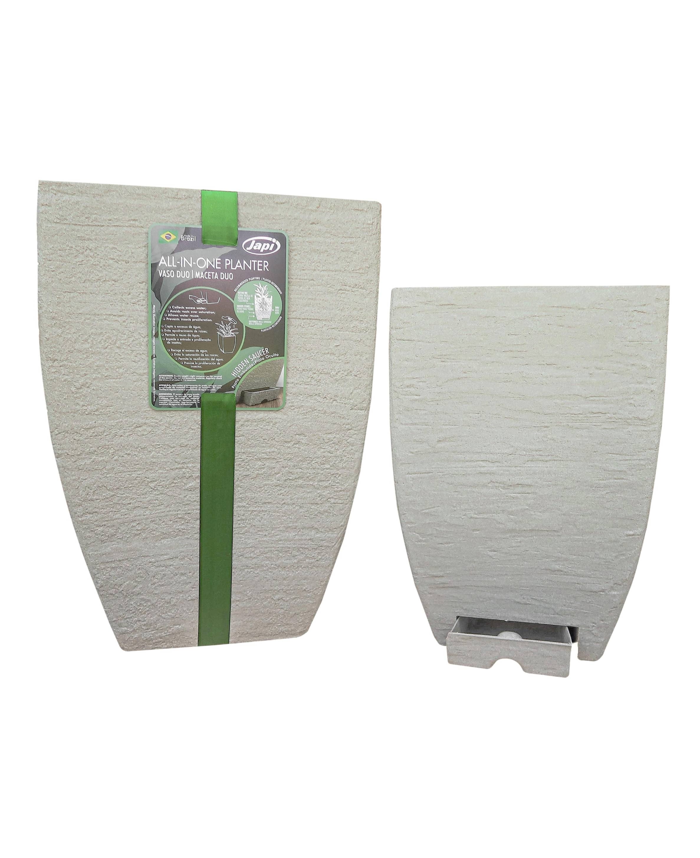 ALL-IN-ONE MODERN SQUARE JAPI PLANTER large pots indoor outdoor